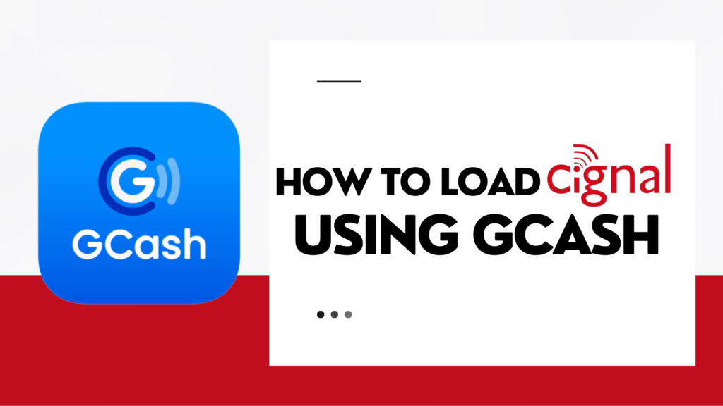 How to load cignal using GCASH - Filesph